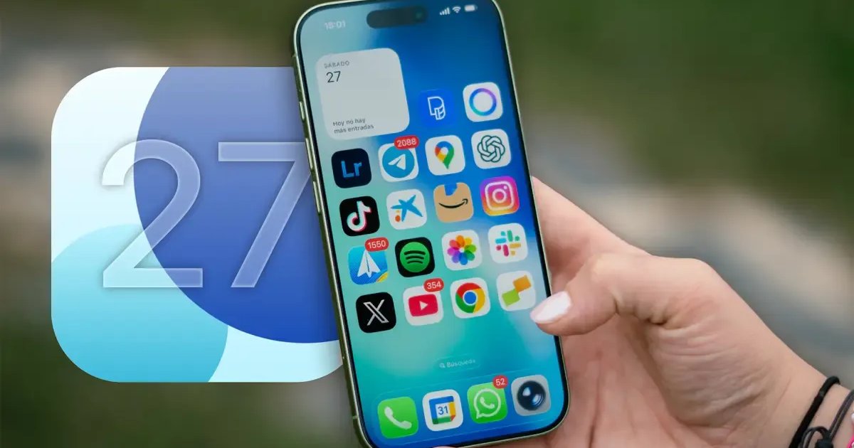 Apple lanza iOS 27, su sistema operativo con funciones de IA para iPhone