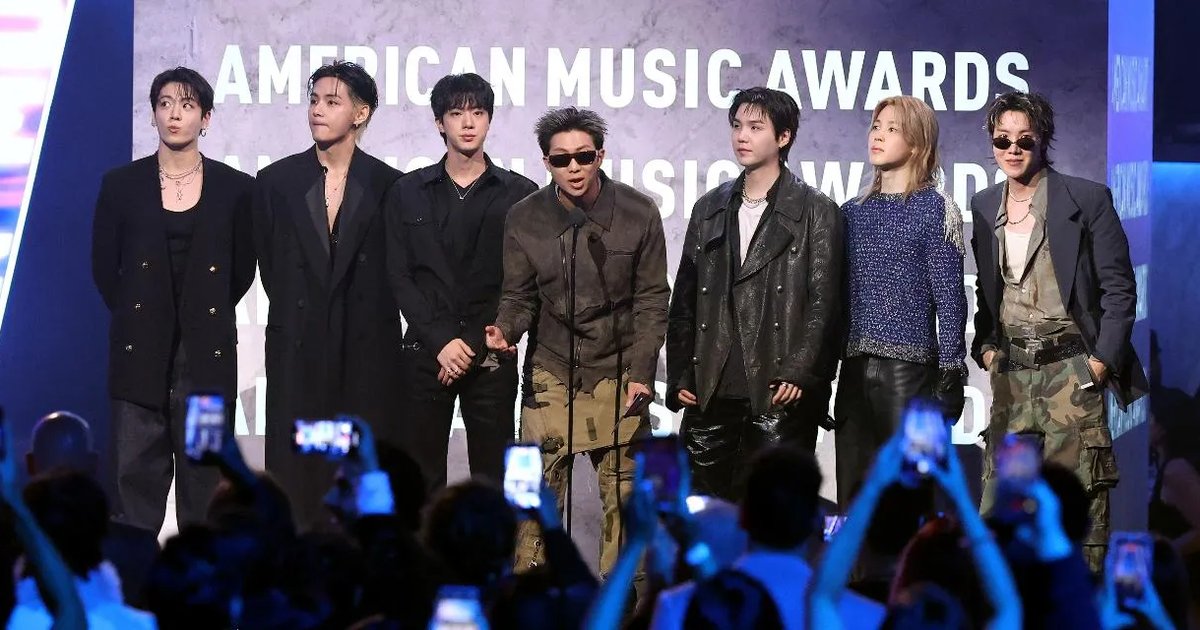 Premios American Music Awards 2026: BTS se alza como Artista del Año